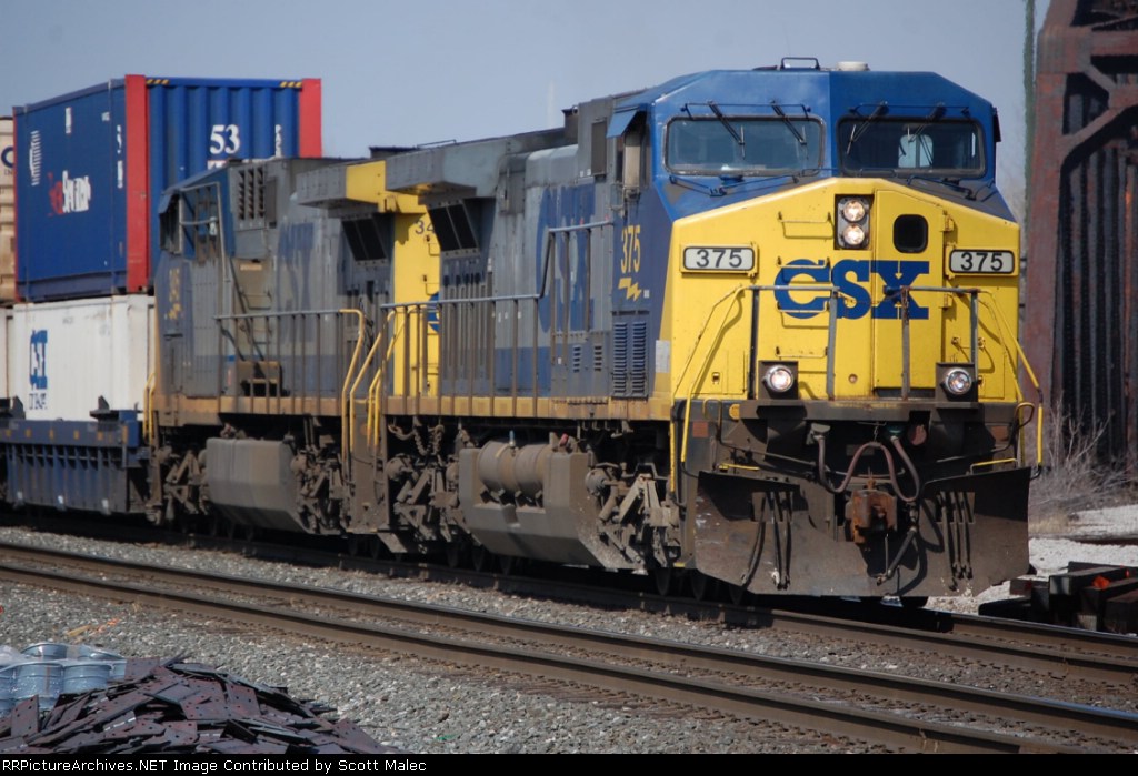 CSX 375 & 345